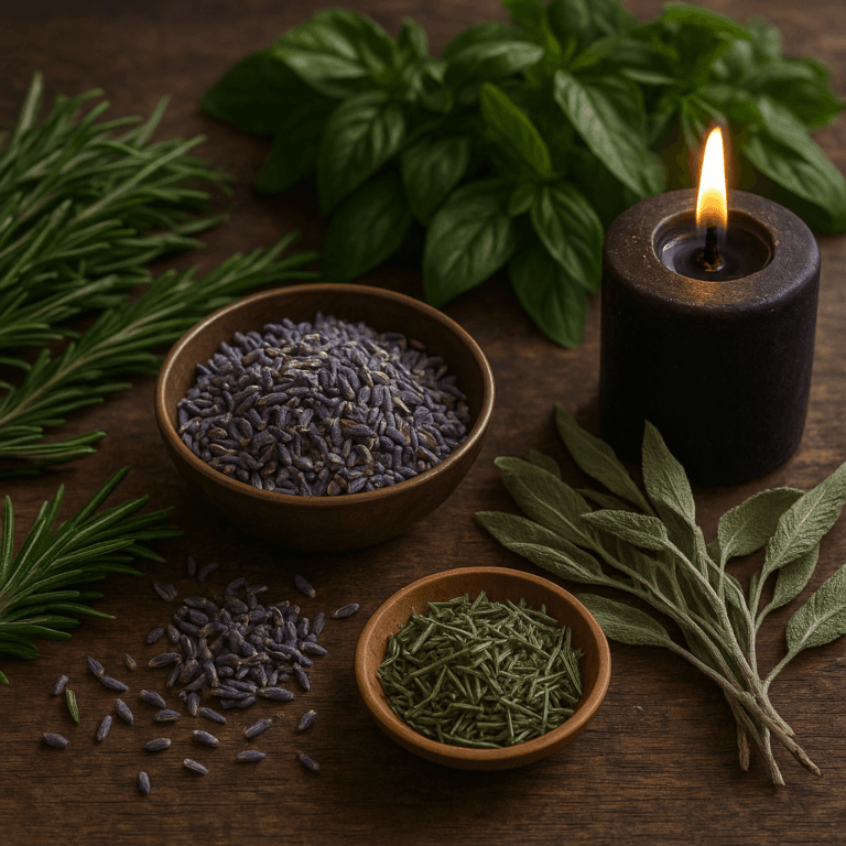 Best Fire Safe Herbs for Candle Magick - Define Pagan