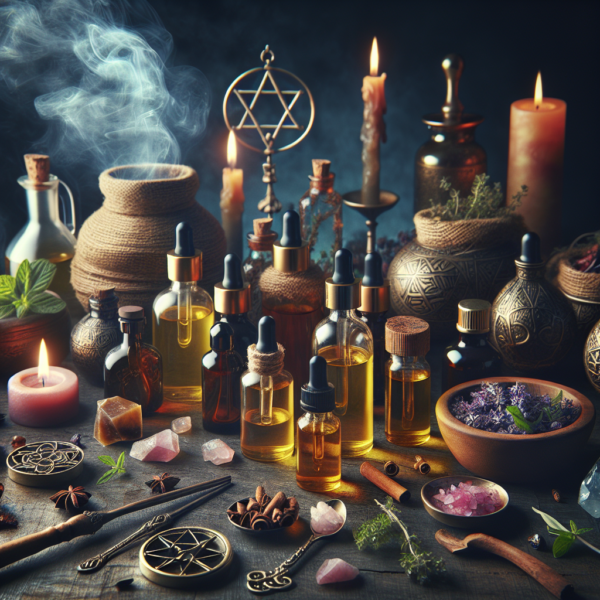 Sacred Magical Oils: Ancient Secrets for Modern Ritual Anointing ...