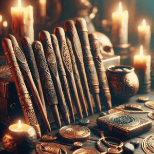 Ancient Celtic Ogham Sticks: Sacred Divination Tools of the Druids ...