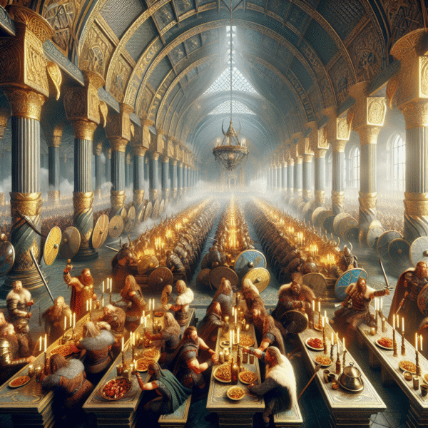 Valhalla’s Sacred Hall: Where Brave Warrior Souls Find Eternal Glory ...