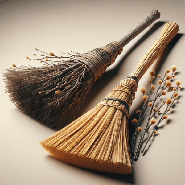 Ancient Besom Crafting: Traditional vs Modern Witch Broom Materials ...