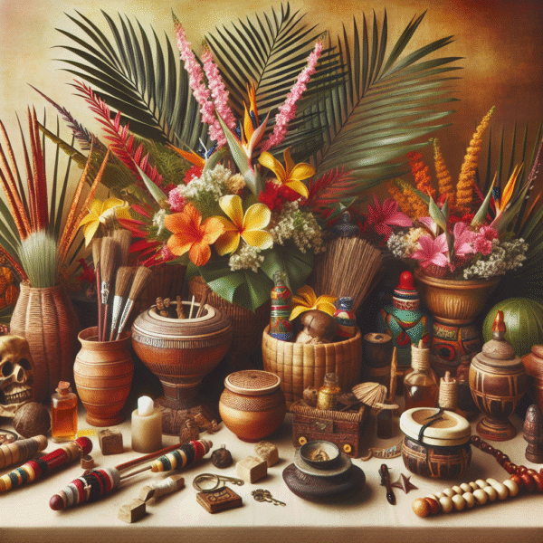 Essential Haitian Vodou Altar Setup: Sacred Supplies for Lwa Rituals ...